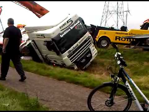HGV Crash rescue - YouTube
