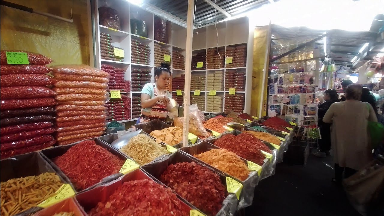 La Merced Market in Mexico City CDMX 2022 🇲🇽 [4K] - YouTube