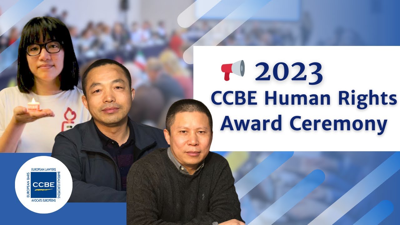 2023 CCBE Human Rights Award | Chinese lawyers Hang Tung Chow, Xu ...