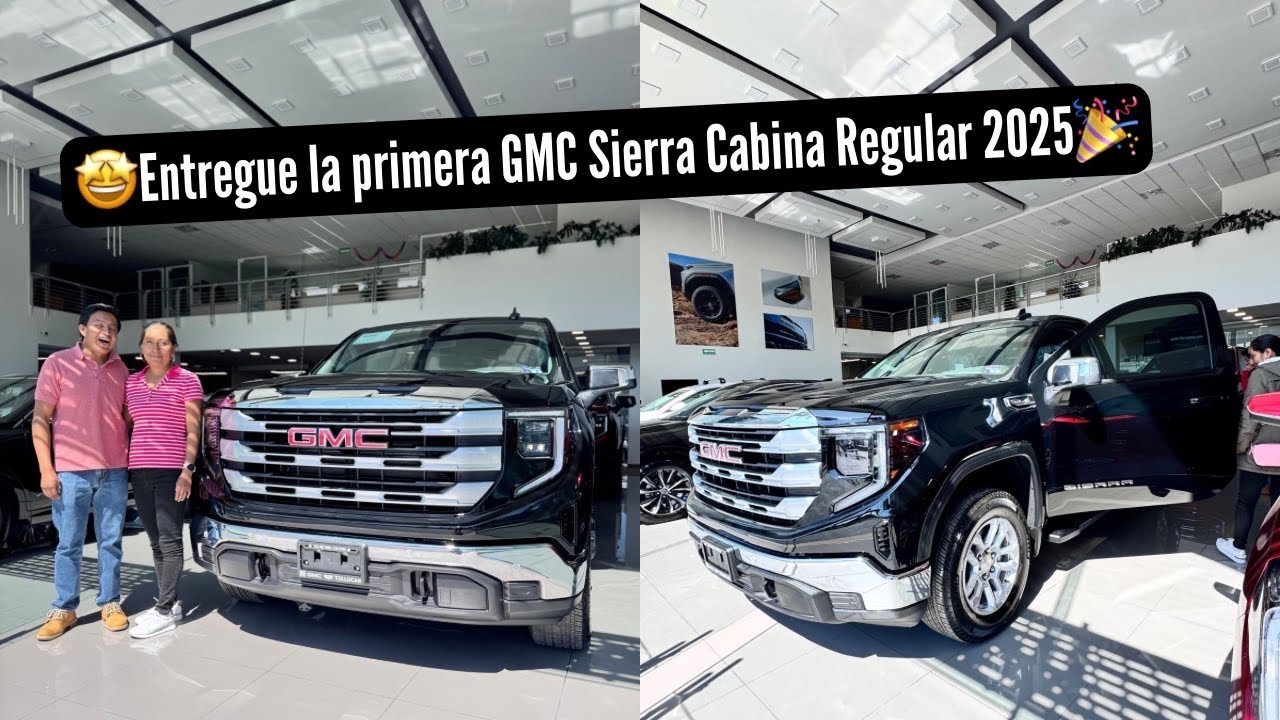 🤩Entregue la primera GMC Sierra Cabina Regular Black Raven 2025 🎉 - YouTube