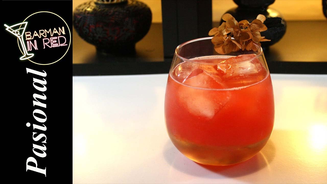 BEBIDAS CON RON - COCKTAIL PASIONAL - YouTube