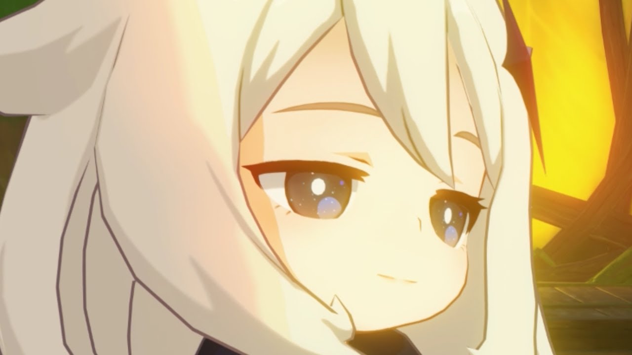 "cUrLed uP iN a fEtAl pOsItIoN cRyInG tO yOuRsElf" Paimon Japanese Dub - YouTube