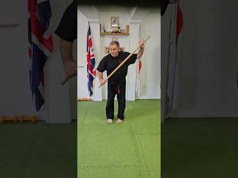 Jo Jutsu Course, Basic Sweeping strikes - YouTube