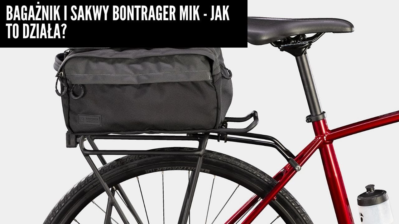 Bagażnik i sakwy Bontrager MIK - jak to działa? - YouTube