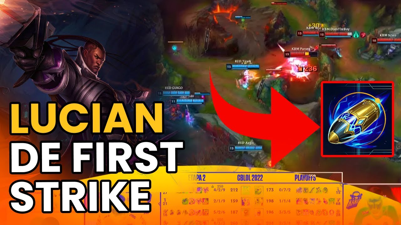 LUCIAN DE FIRST STRIKE - YouTube