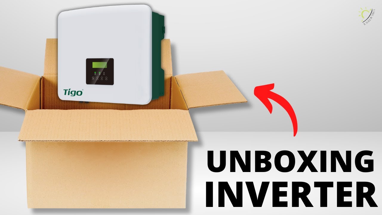 FOTOVOLTAICO: Unboxing e montaggio dell'Inverter TIGO - YouTube