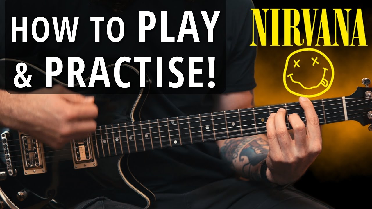 About A Girl - Nirvana Full Guitar Tutorial - YouTube