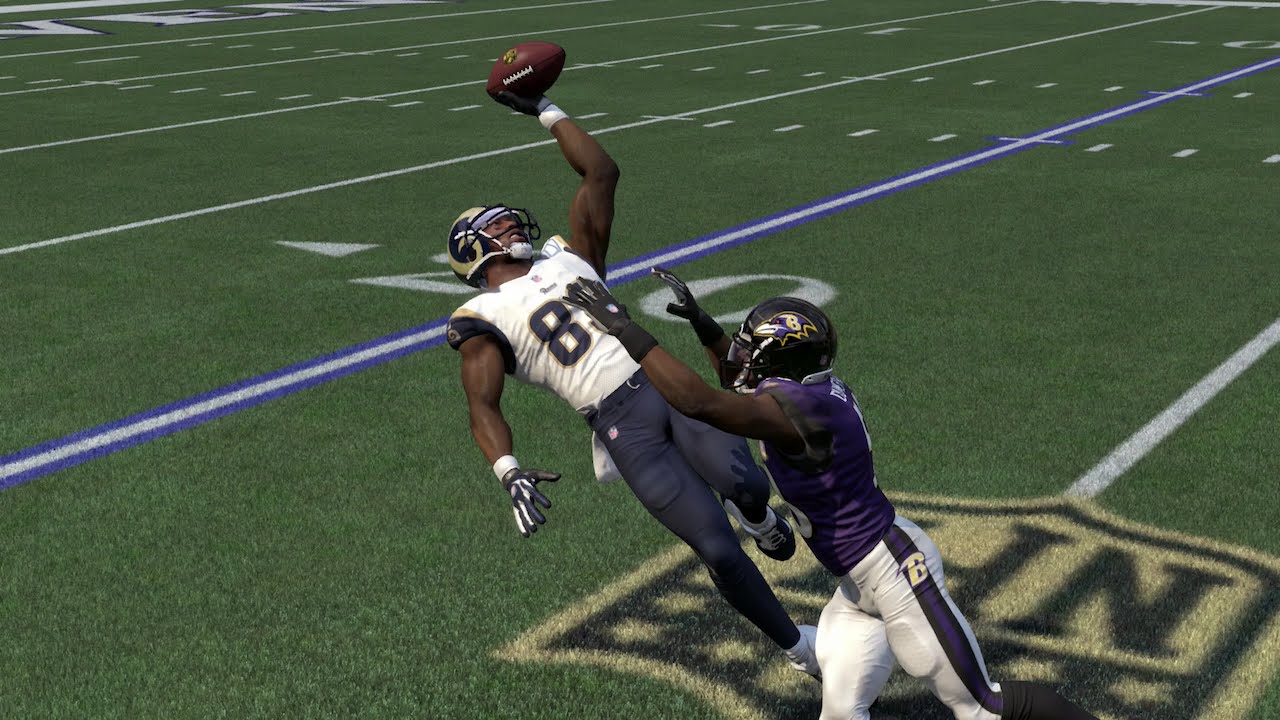 Madden NFL 16 Connected Franchise St. Louis Rams Ep. 13 - OBJ Catch ...