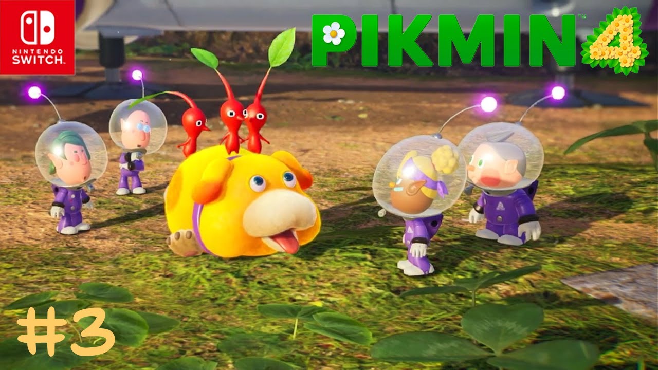 Oatchi's Growth Sprout?! | Sun Speckled Terrace | Day 3 | Pikmin 4 ...