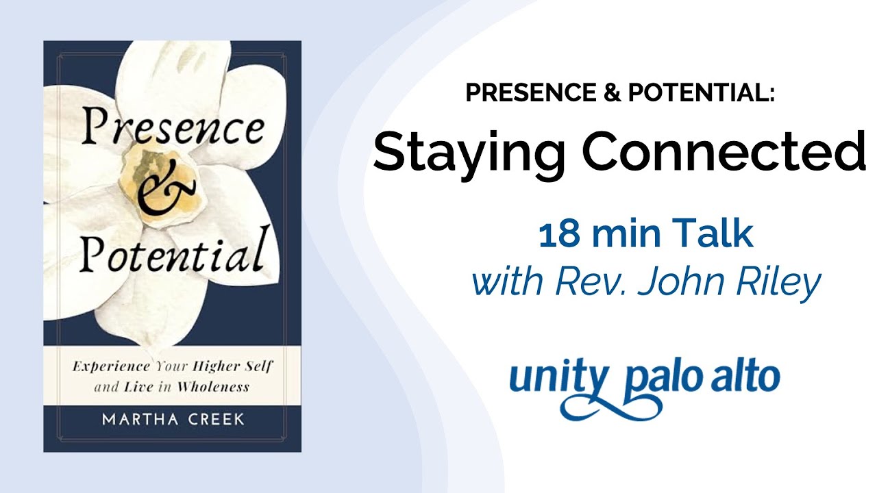 Staying Connected | Sunday Talk with Rev. John Riley - YouTube