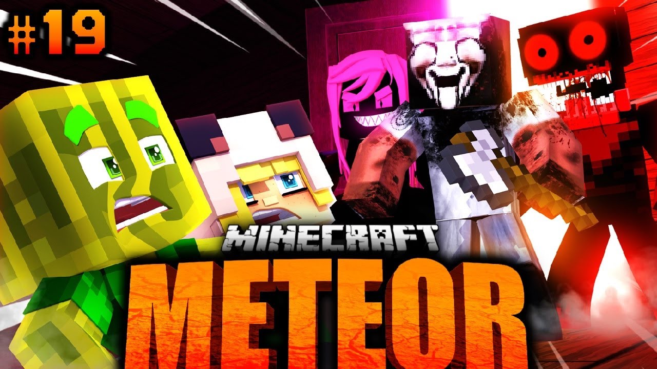 "E̴͙̗͙R͓"... "S̳͞I͎̞͕E̴͖"... und "̟̜͕E̷S̡͖̳̻" sind ALLE ZURÜCK?! - Minecraft METEOR #19 [Deutsch ...