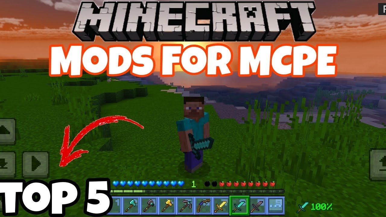 Minecraft PE Top 5 Adventure Mods || Top Adventure Mods For Minecraft ...