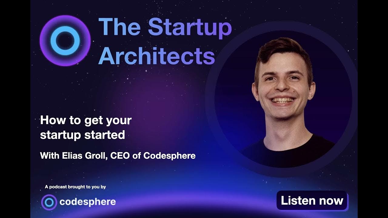 How to get your start up started | Elias Groll, Codesphere CEO & Ex-Googler - YouTube
