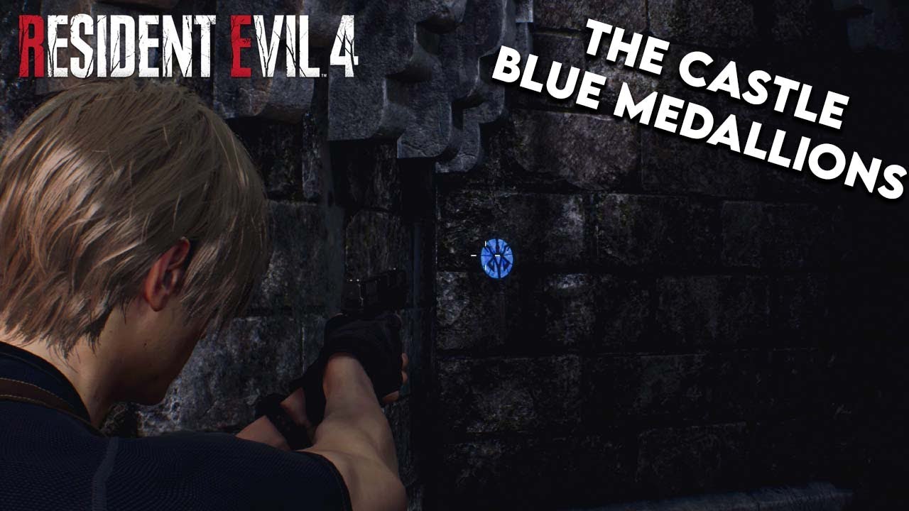 Location of 6 Blue Medallions in the Castle - Resident Evil 4 Remake ...