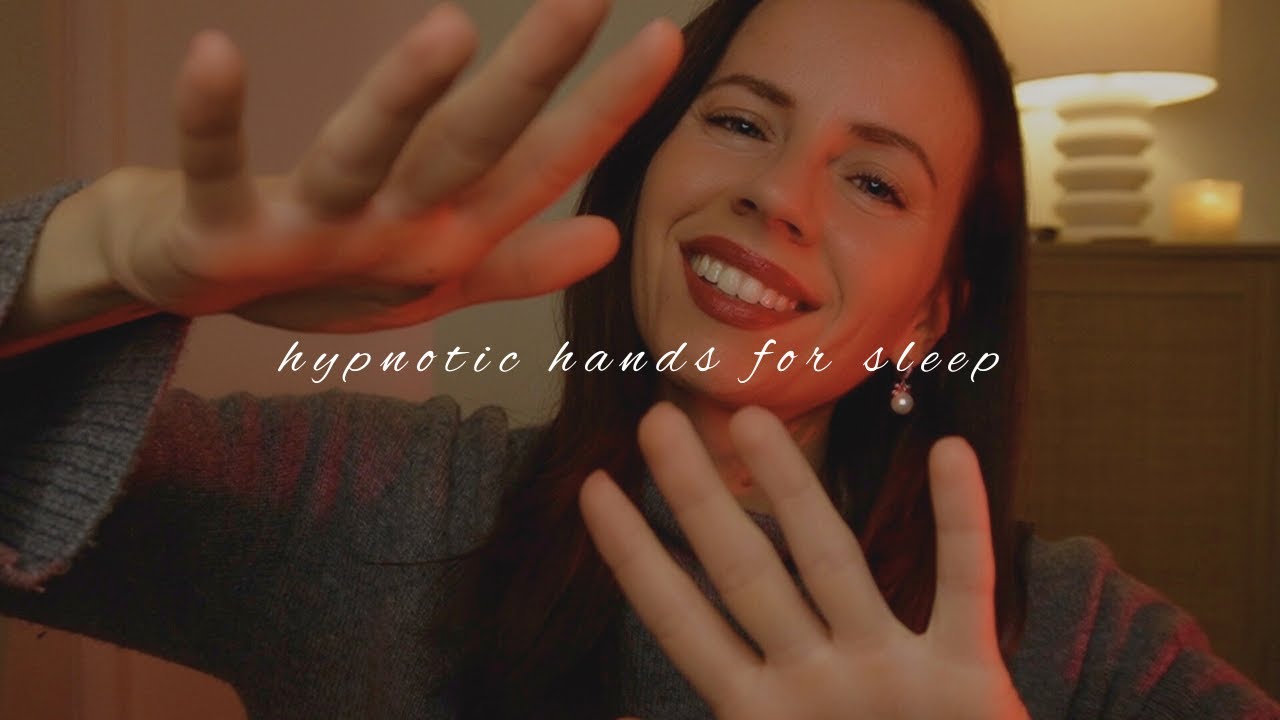 more Hypnotic Hands to lure you to sleep ASMR REIKI | plucking, hand movements, whispered - YouTube