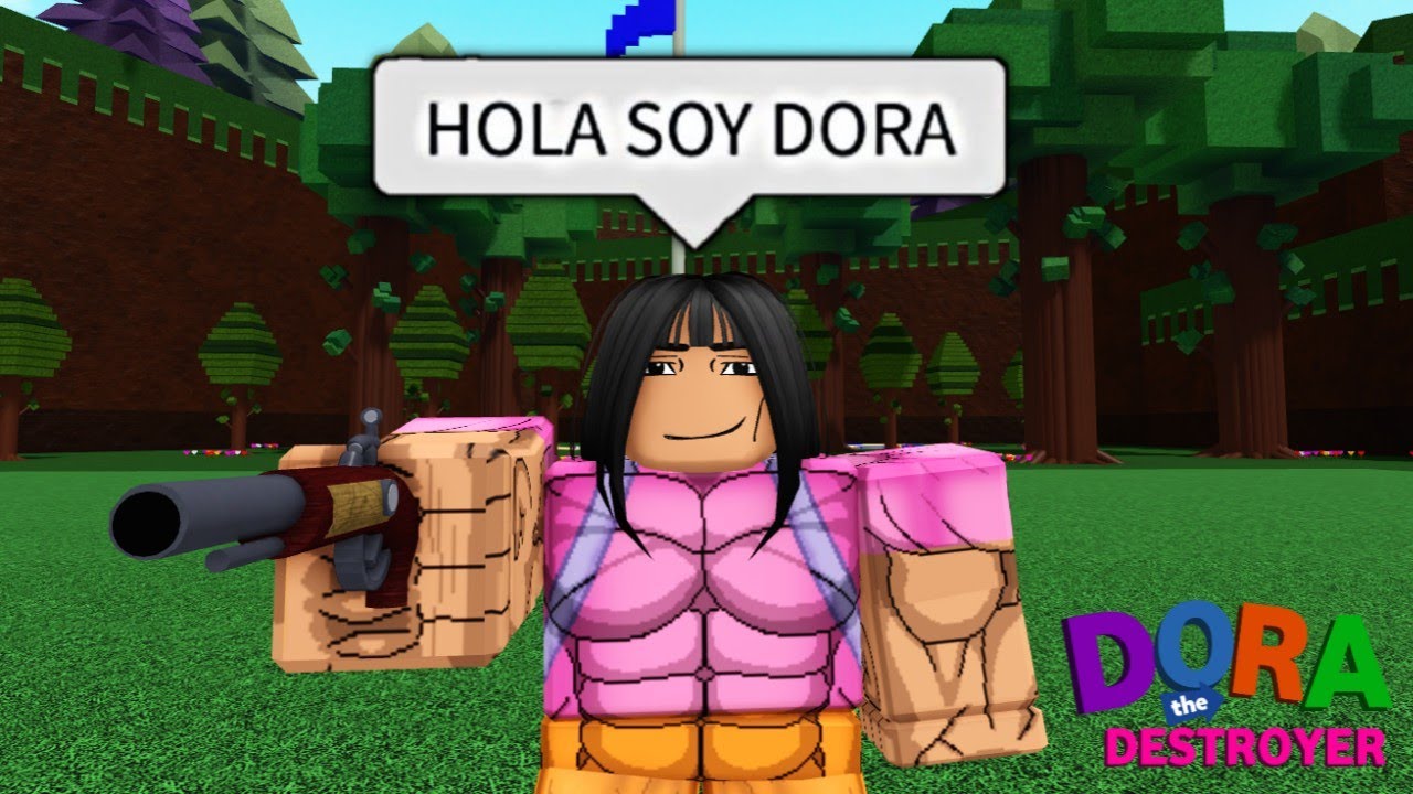 WHEN DORA PLAYS BUILD A BOAT FOR TREASURE FUNNY MOMENTS - YouTube