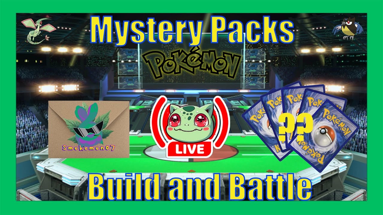 Pokemon Mystery Pack Build and Battle Giveaway - YouTube