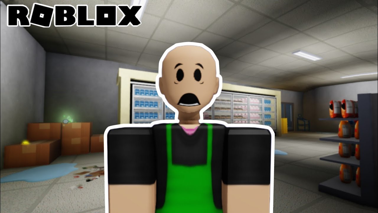 WORKING AT A ROBLOX GROCERY STORE! *THIS PLACE IS WEIRD* 😱 - YouTube