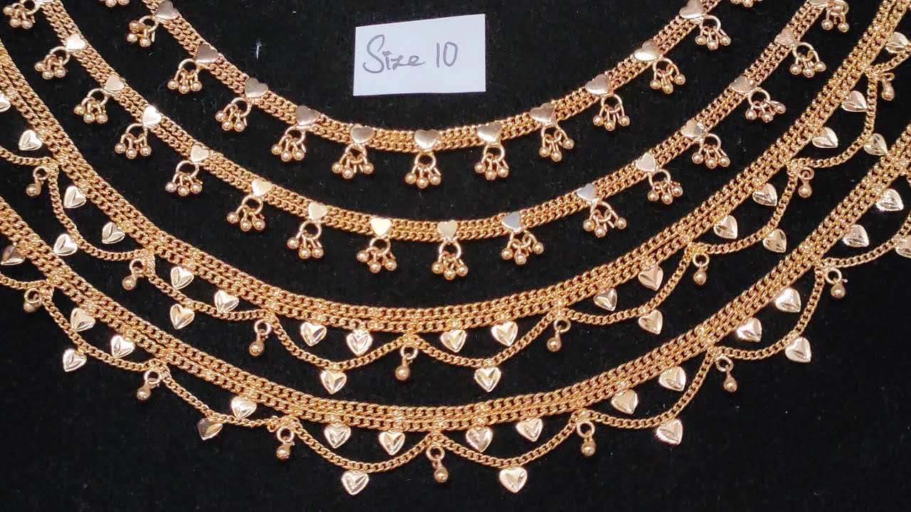 GOLD LIKE KOLUSU COLLECTIONS • ANKLETS COLLECTIONS • TO ORDER WHATSAPP ...