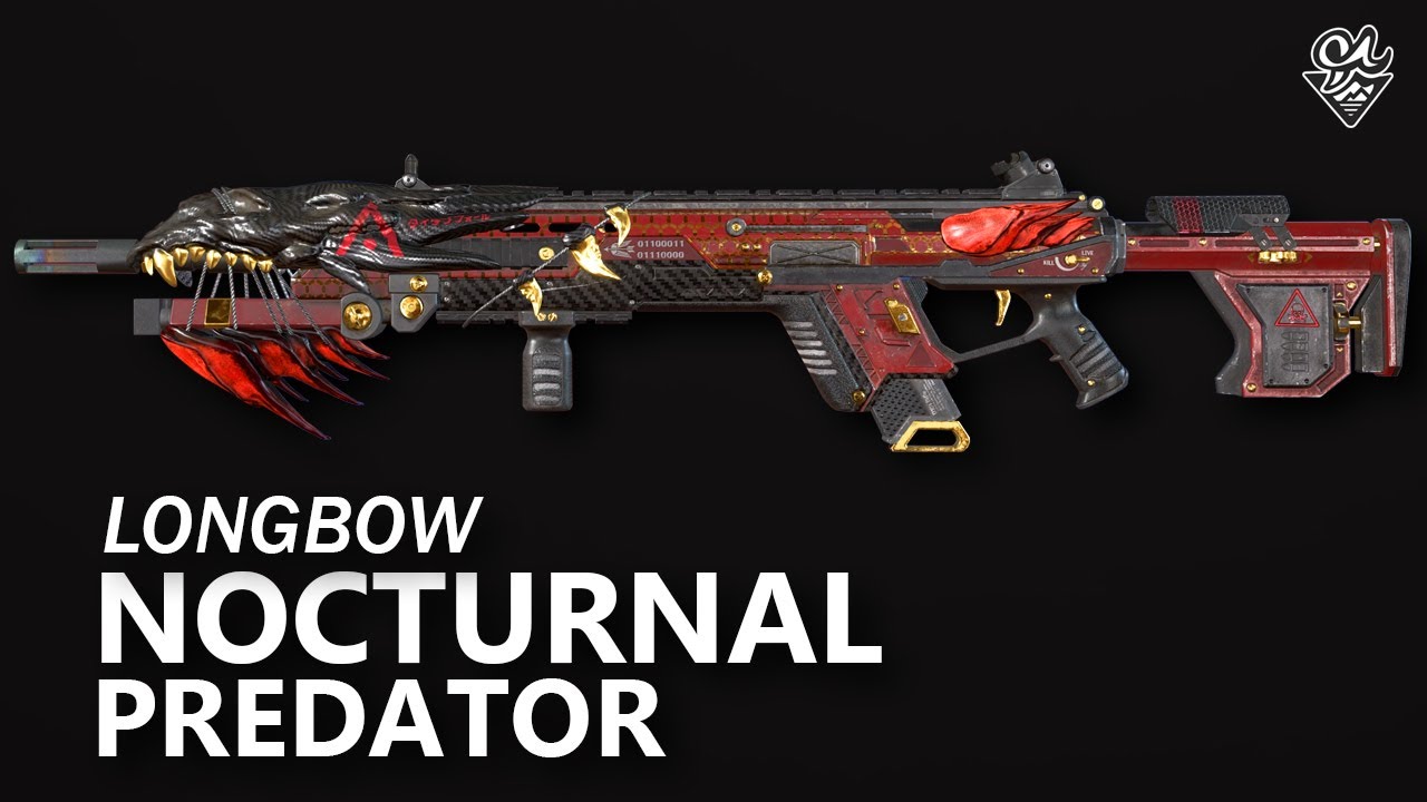 APEX LEGENDS | Longbow | Legendary | Nocturnal Predator (Gameplay ...