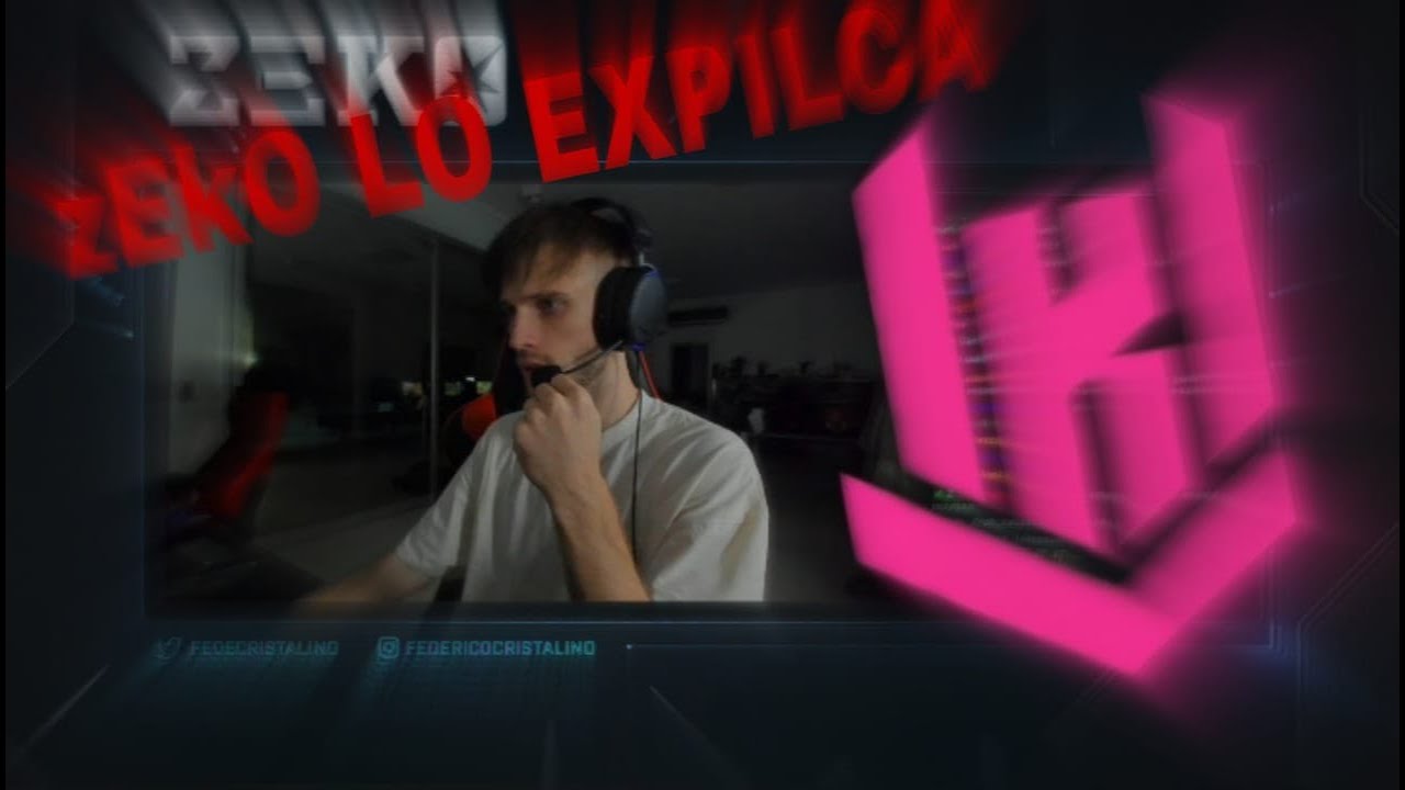 zEkO explica porque esta jugando al lol ultimamente - YouTube