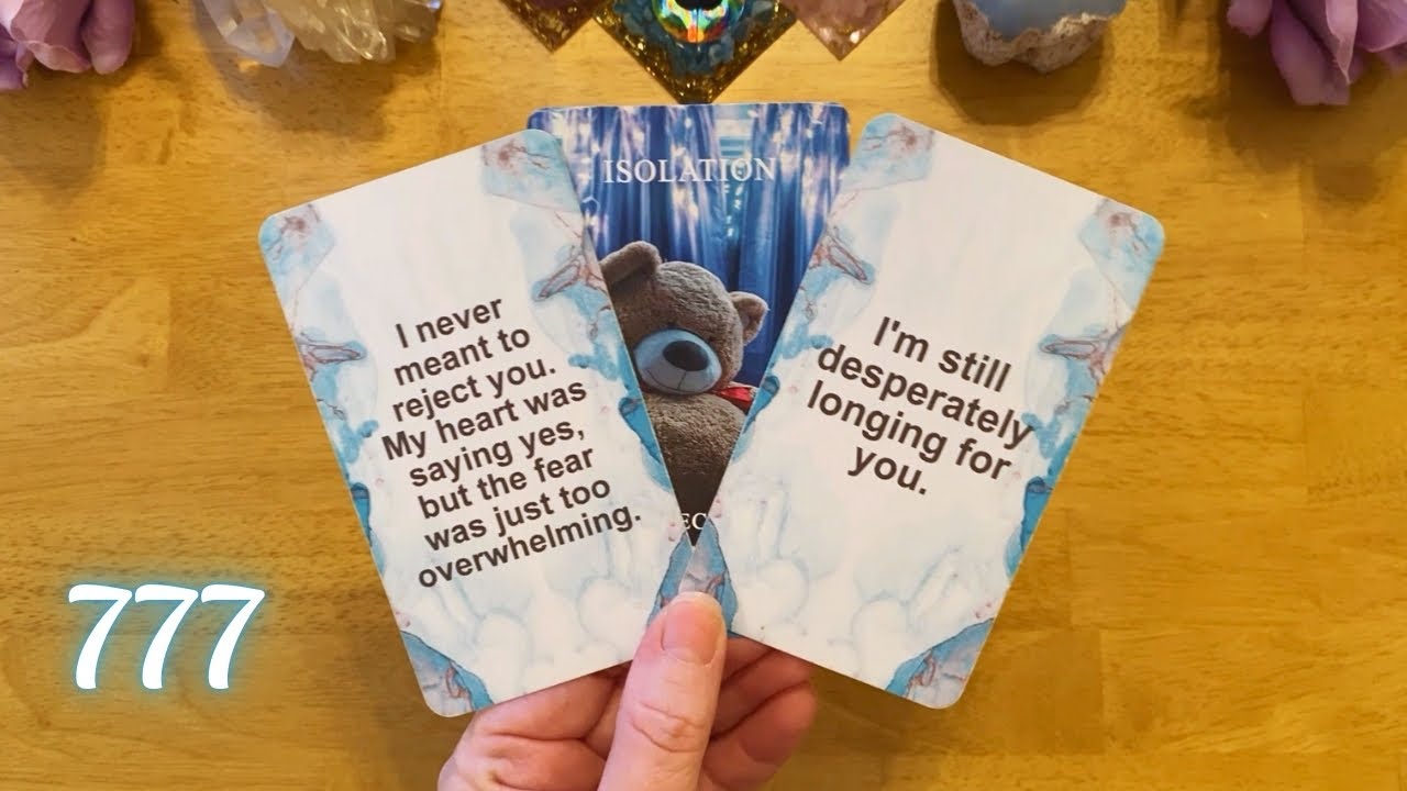 I AM MISERABLE WITHOUT YOU 💔 I NEVER MEANT TO REJECT YOU! 😨 [LOVE TAROT ...