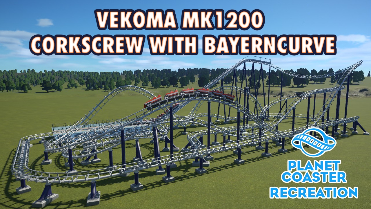 [Planet Coaster] Vekoma MK1200 (Corkscrew with Bayerncurve) Recriada - YouTube