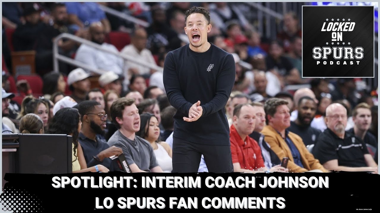Spotlight: San Antonio Spurs' interim head coach Mitch Johnson - YouTube