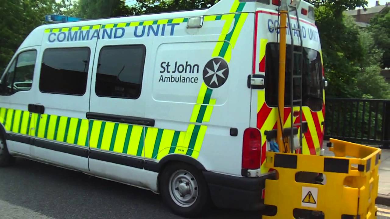 St johns ambulance control centre + ambulance walk around - YouTube