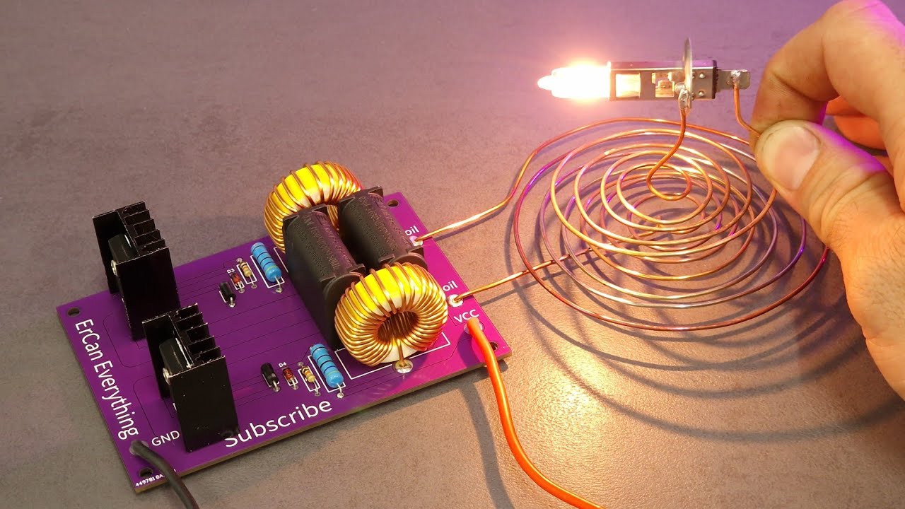 DIY Your own Induction Heater PCB using EasyEDA and order it from ...