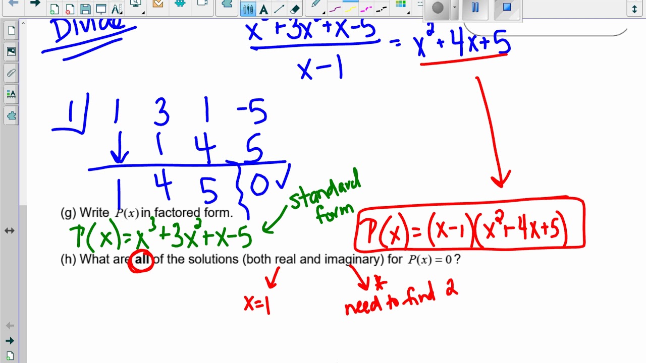 Imaginary roots and their graphs - YouTube