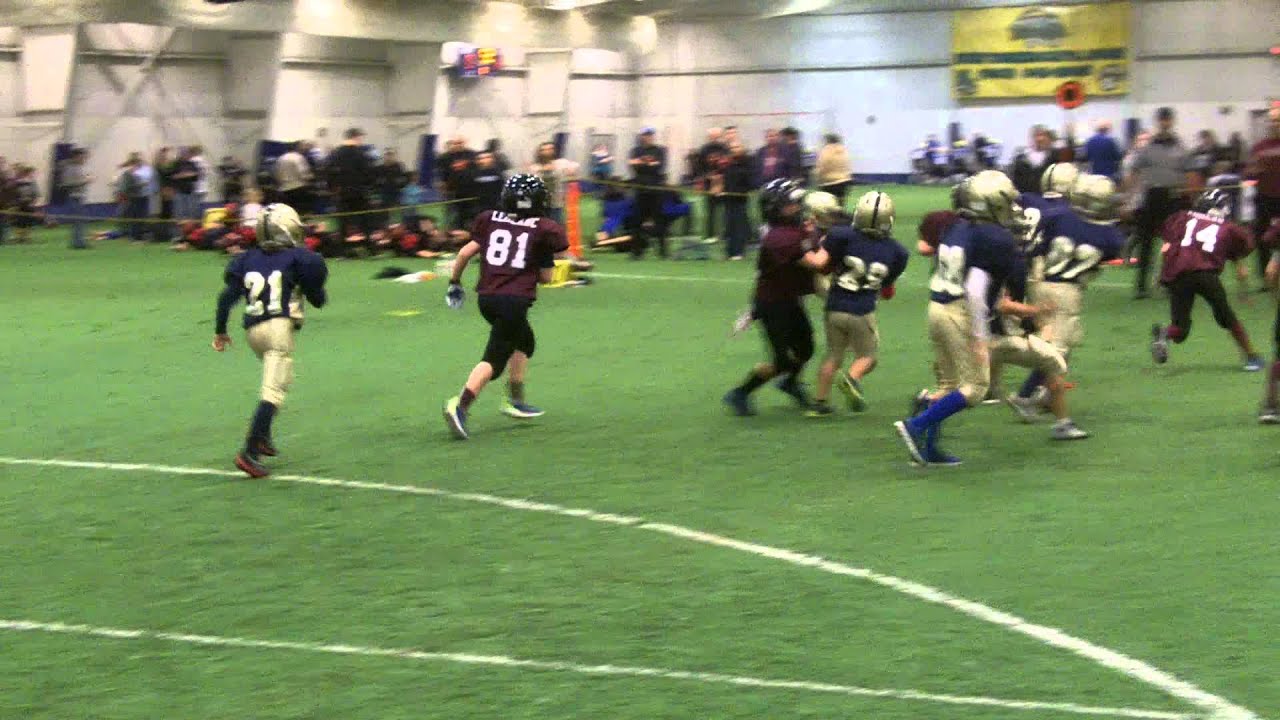 Joey Rich is one Pete Jurovich block from a touchdown - YouTube
