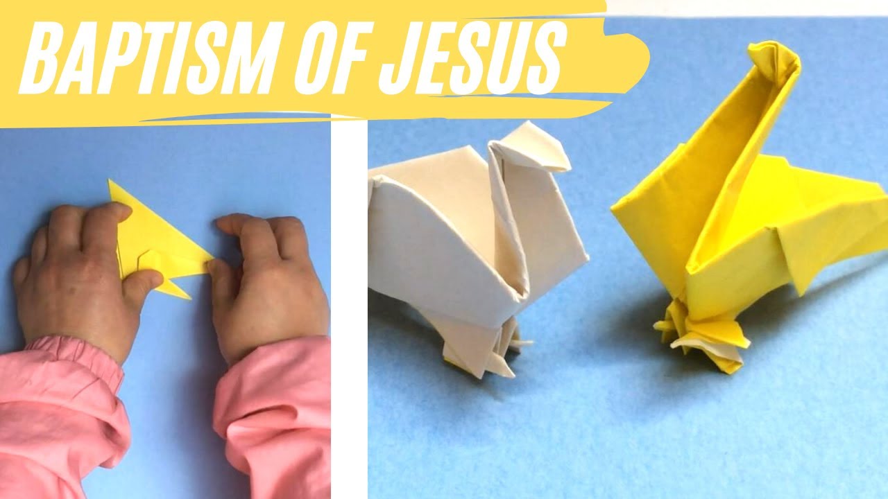 BIRD ORIGAMI // EASY FUN BIBLE ART Ep. 29 (Mark Ch. 1) - YouTube