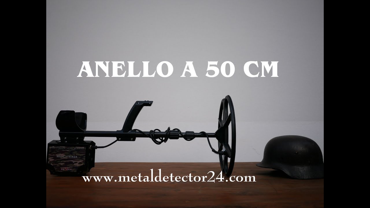 il metal detector piu' POTENTE AL MONDO DETECH RELIC STRIKER relitti e ...