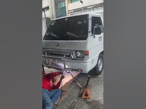 stainless bullbar front and rear with topload and ladder for Mitsubishi L300 ANY model available ...