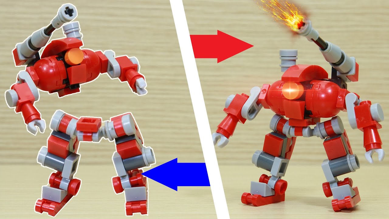 Lego Builds Robot How To Builds Lego Robot Easily Lego Robot Tutorial ...