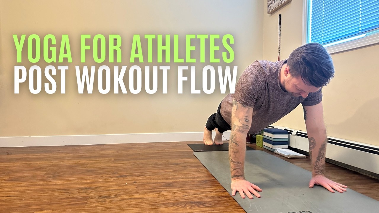 15 Minute Post Workout Yoga | Yoga For Athletes - YouTube