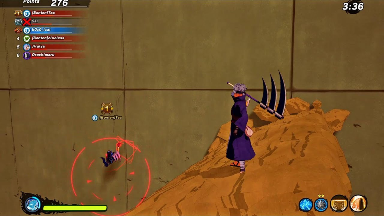 [ NARUTO] Mud wall battle with [ Bonten]Tea !! - YouTube