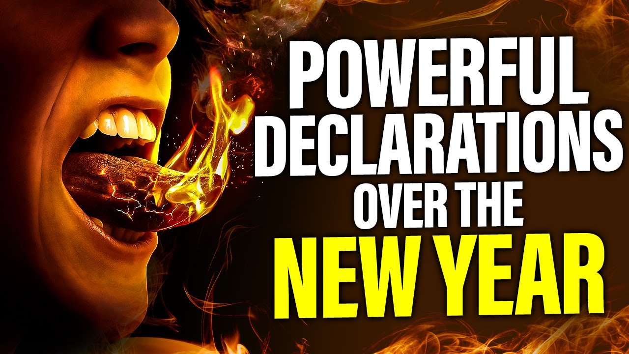A Powerful Declaration For The New Year 2024 | Happy New Year Prayer ...
