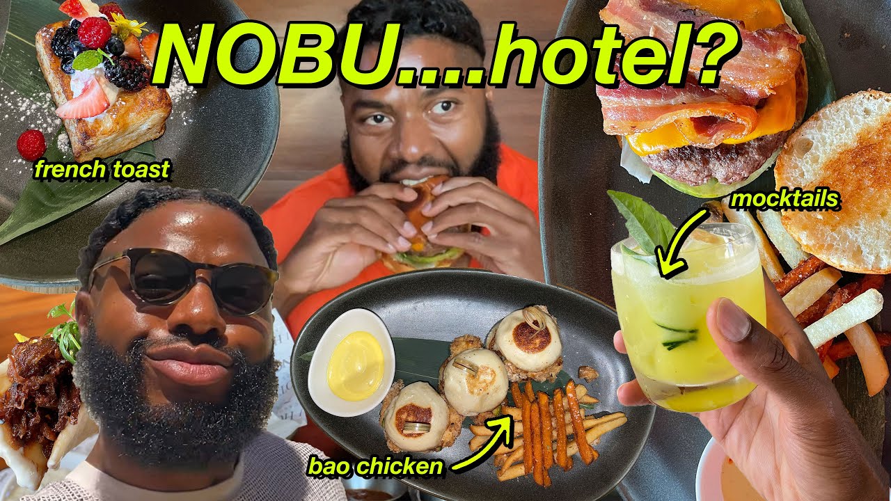 I slept at Nobu...(the restaurant) - YouTube
