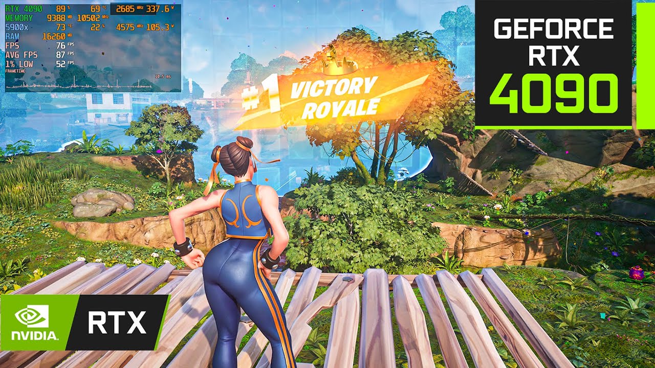 Fortnite : Season 4 New Update | RTX 4090 24GB ( 4K Maximum Settings ...