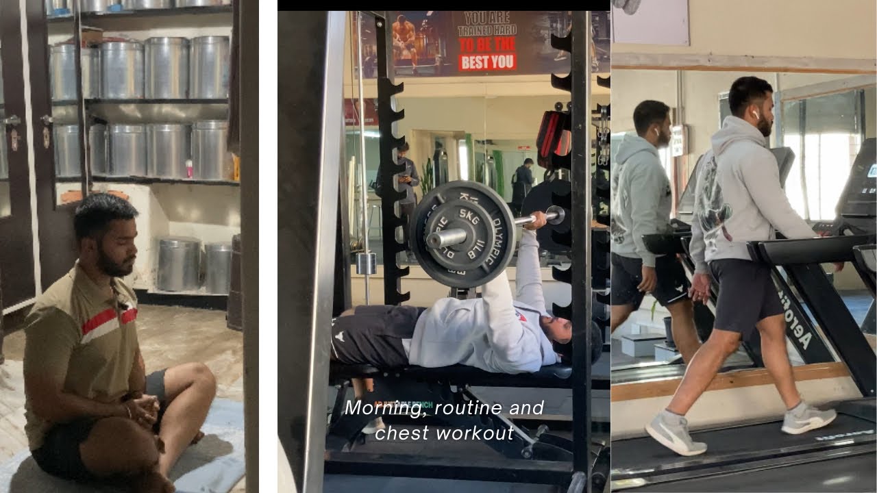 “My Morning Routine & Powerful Chest Workout!” - YouTube