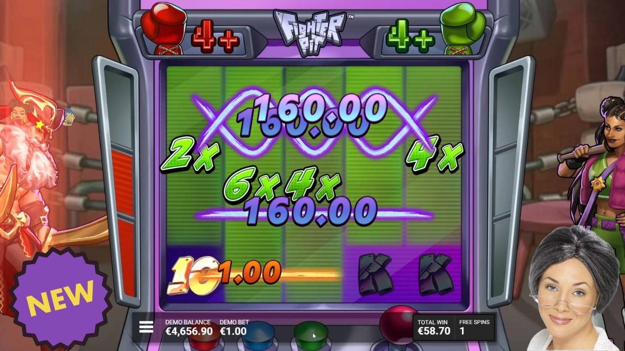 👀 NEW SLOT 🚨 FIGHTER PIT 🚨 HACKSAW GAMING👍 🎰 #slots🚨 - YouTube