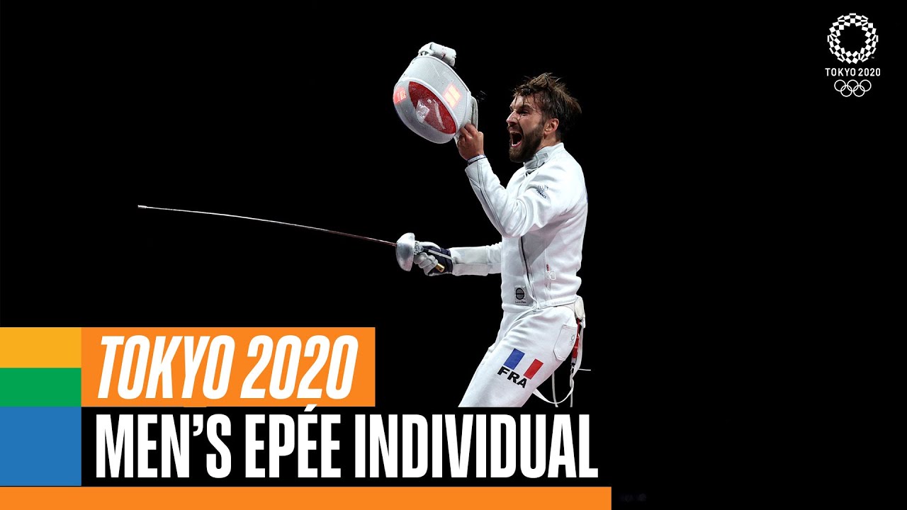 Fencing Mens Epée Individual Gold Medal | Tokyo Replays - YouTube