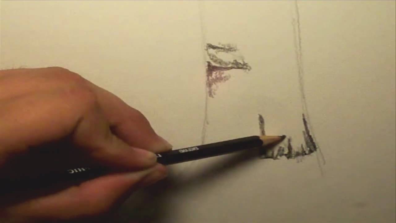 how-to-draw-a-landscape-tree-youtube