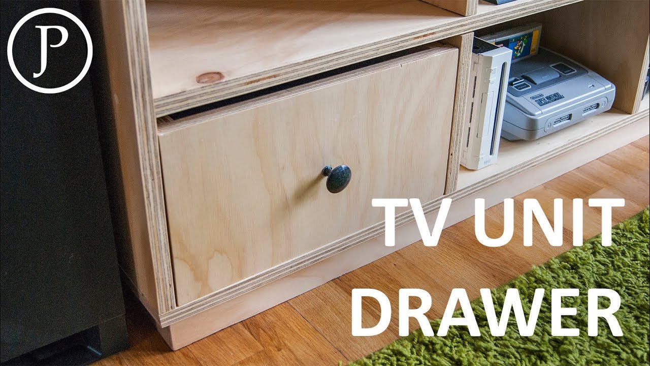 TV Unit Drawer Build - YouTube