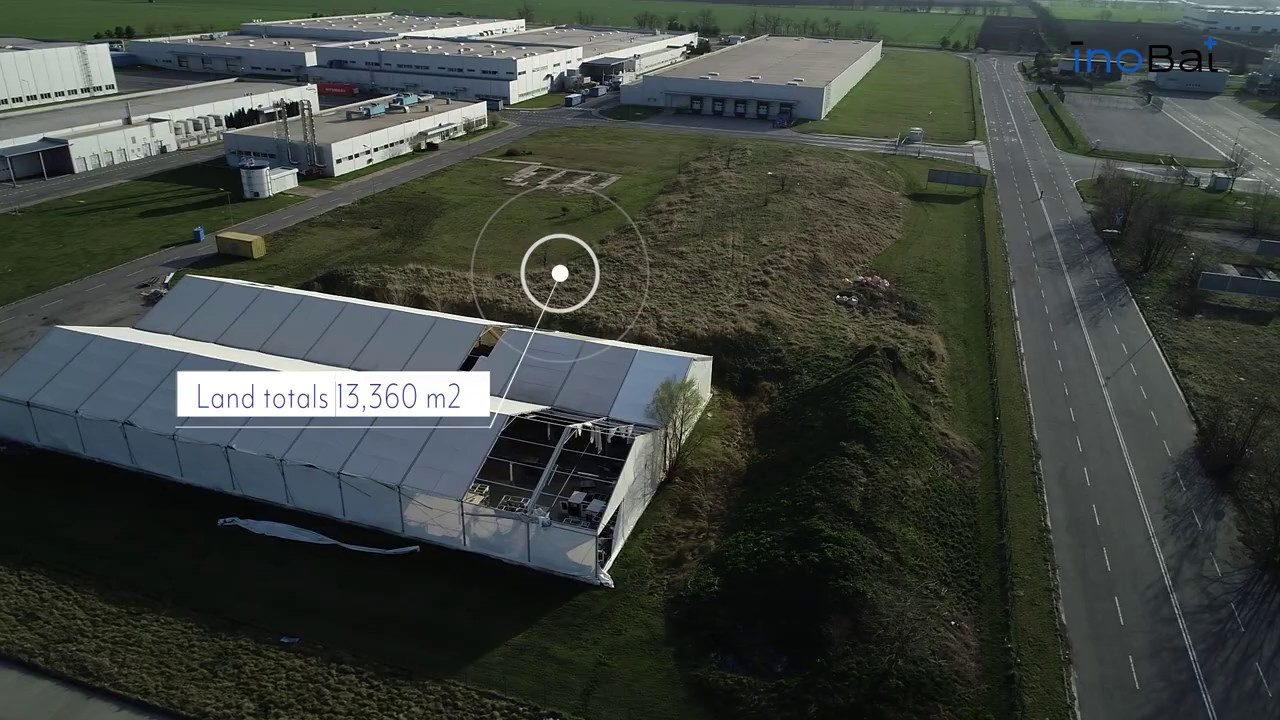 InoBat Auto - Voderady facility drone tour - YouTube