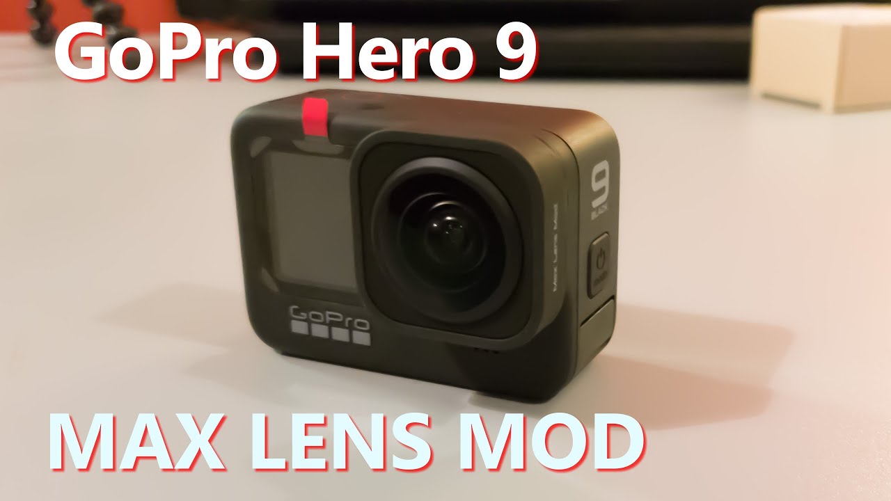 GoPro Hero 9 Max Lens Mod ※ Level up 📐 your Motovlogs! Initial review ...