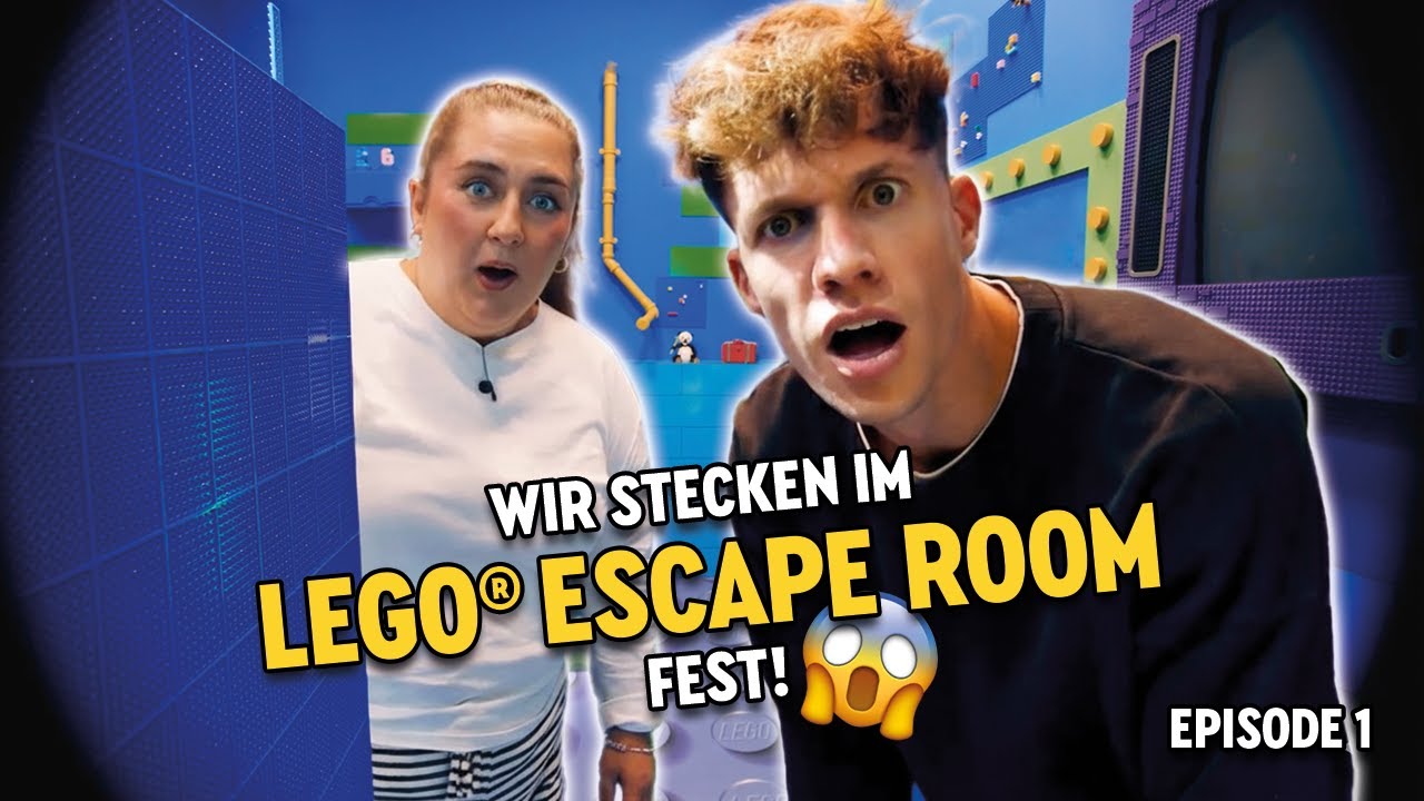 Aufgewacht im LEGO Escape Room?!?! 🤯👾💥 - YouTube