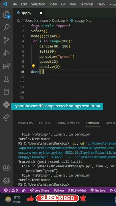 SunFlower Art In PythonProgram-#shorts #youtubeshorts#viral#trending #youtube#shortvideo#td# ...